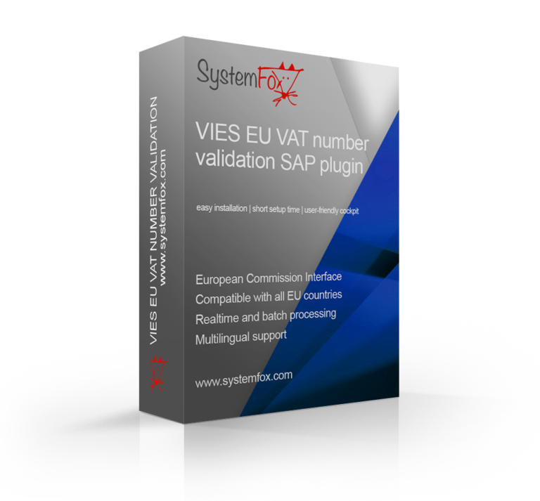 VIES EU VAT number validation – SystemFox Consulting